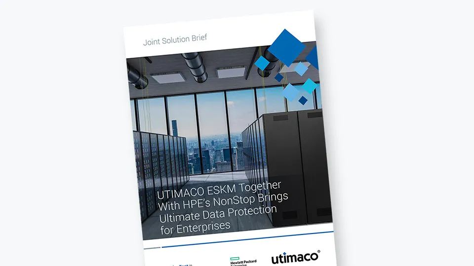 Joint Solution Briefs - Utimaco Joint Solution Briefs - Utimaco